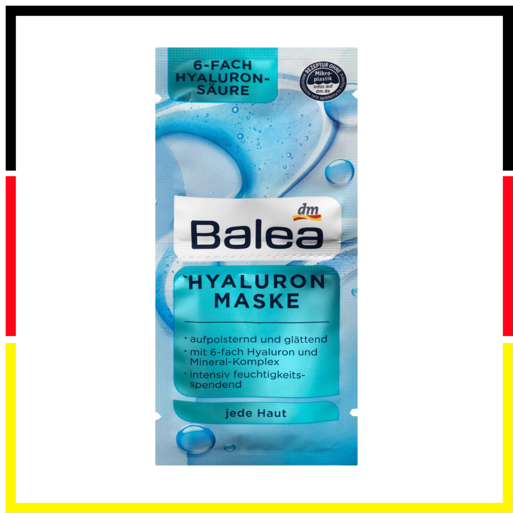 Germany Balea Hyaluron Facial Mask (2x8ml) | Shopee Malaysia