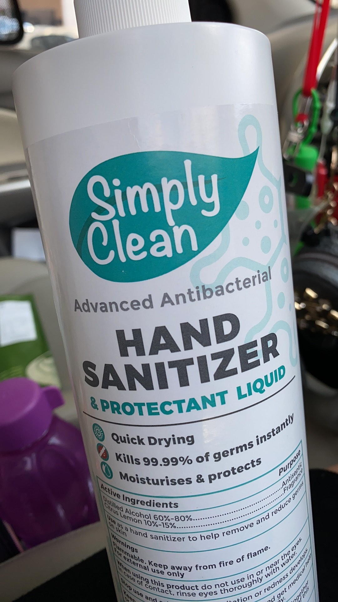 SIMPLY CLEAN Hand Sanitizer 1 Liter | Shopee Malaysia
