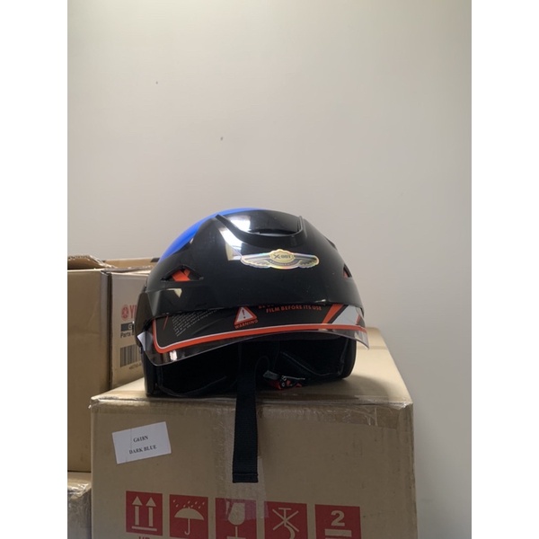 Helmet X dot ( helmet Steng/ separuh) | Shopee Malaysia