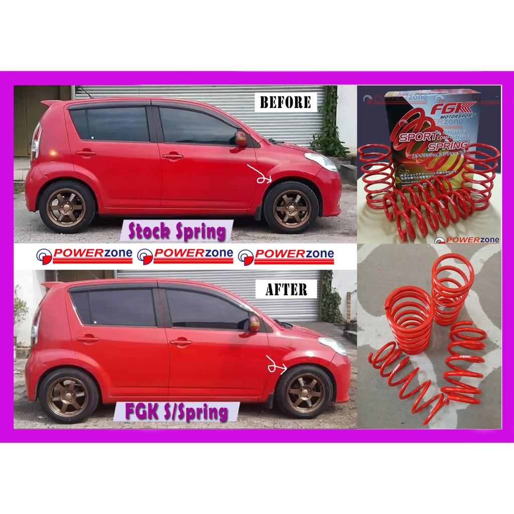 Sport Spring Kancil, Kelisa, Kenari, Viva, Myvi, Alza, Axia, Bezza ...