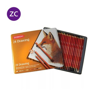 Derwent Drawing Pencils 24 Tin | Shopee Malaysia
