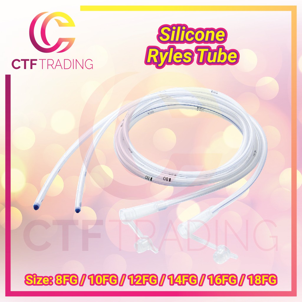 100% Silicone Ryles Tube / Ryle's Stomach Tube / Feeding Tube | Shopee ...