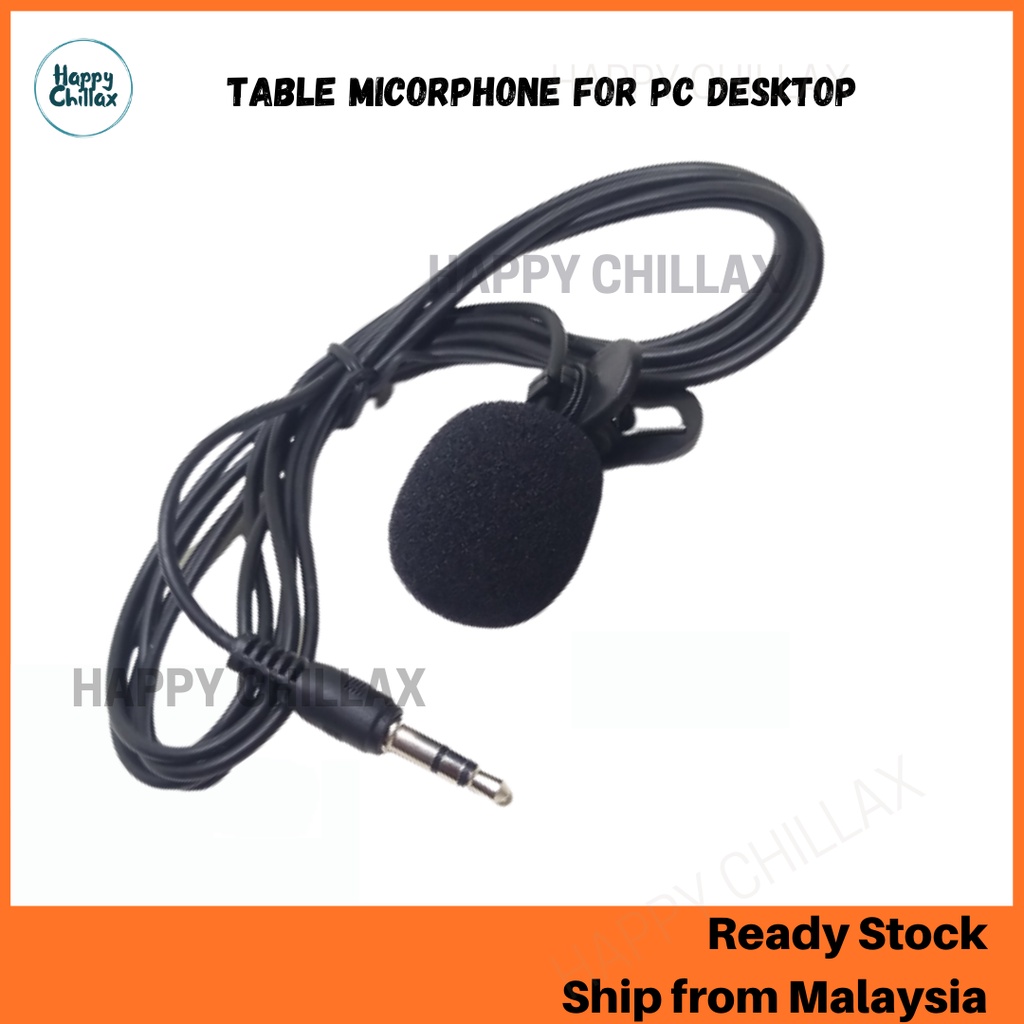 Portable External Lavalier Microphone with Clip | Shopee Malaysia