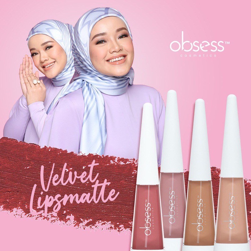 [READY STOCK] OBSESS Velvet liptint | FREE GIFTS | Shopee Malaysia