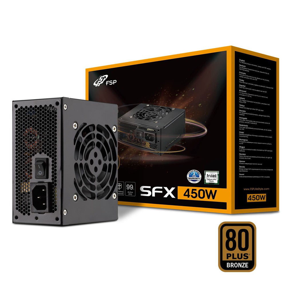 FSP SFX PRO 450W 80 PLUS BRONZE POWER SUPPLY | Shopee Malaysia
