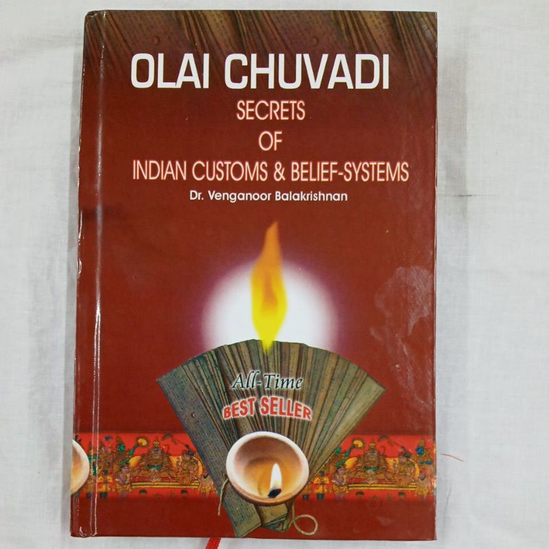 Original Copy Olai Chuvadi Indian Customs & Belief Systems Tamil ...