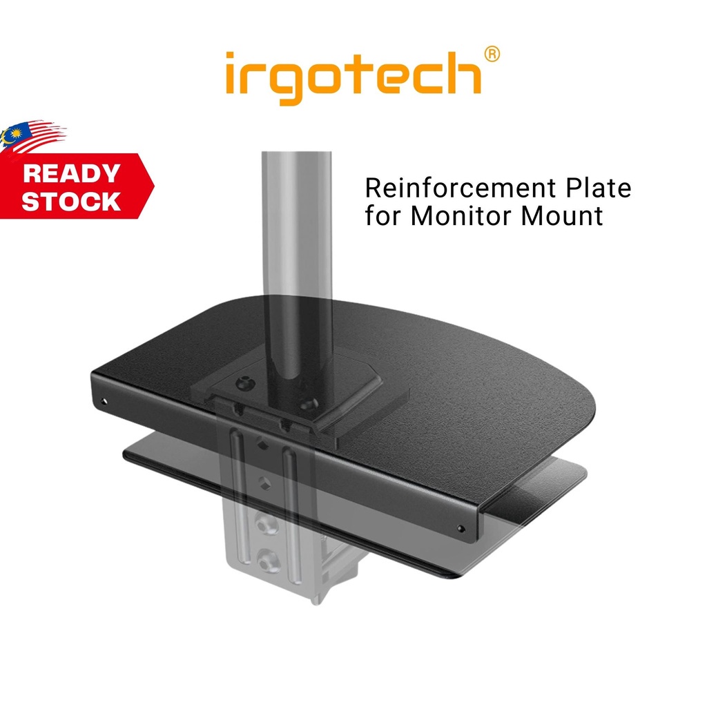 IRGOTECH Monitor Mount Reinforcement Plate, Steel Bracket Plate for ...