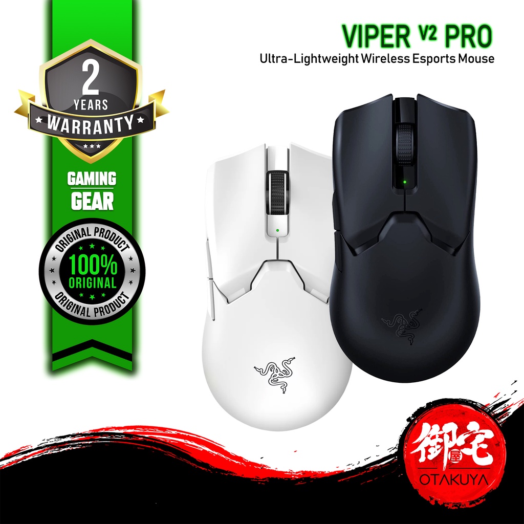 RAZER Viper V2 Pro Wireless Gaming Mouse - Ultra-Lightweight, Optical Switches Gen-3, 30K DPI ...