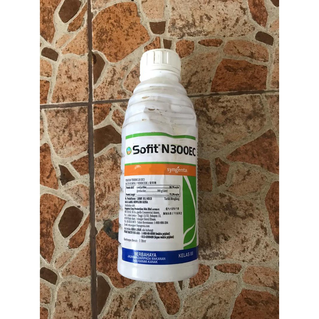 1 Liter Sofit N300EC Syngenta Racun Padi angin pra cambah | Shopee Malaysia