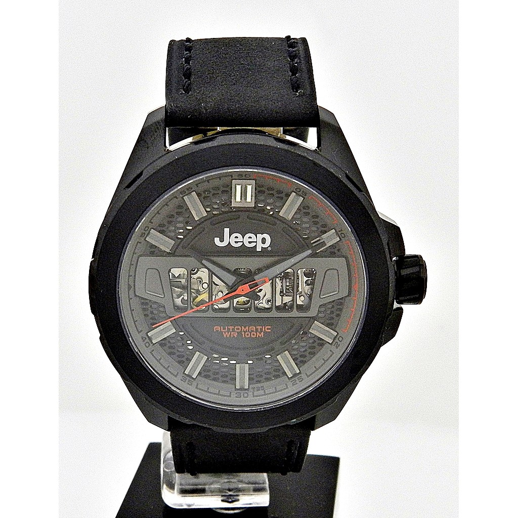 JEEP Spirit Men Skeleton Automatic Watch JPG90804 | Shopee Malaysia