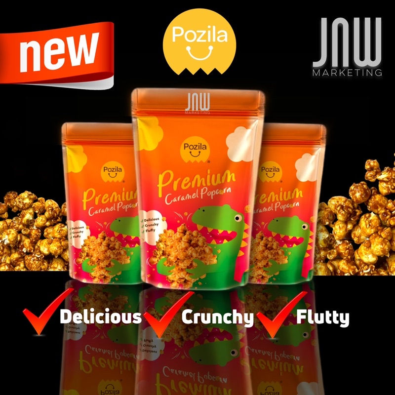 [HALAL] Pozila Premium Caramel Popcorn 100g | Shopee Malaysia