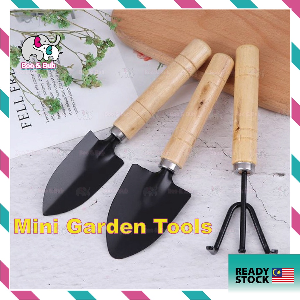 🔥3 PCS 🔥 Mini Garden Tools |Small Multifunction Shovel Rake Spade with ...