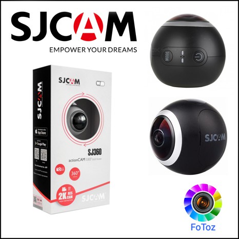 SJCAM SJ360 Panoramic Motion Camera 360 Degree VR Camera | Shopee Malaysia