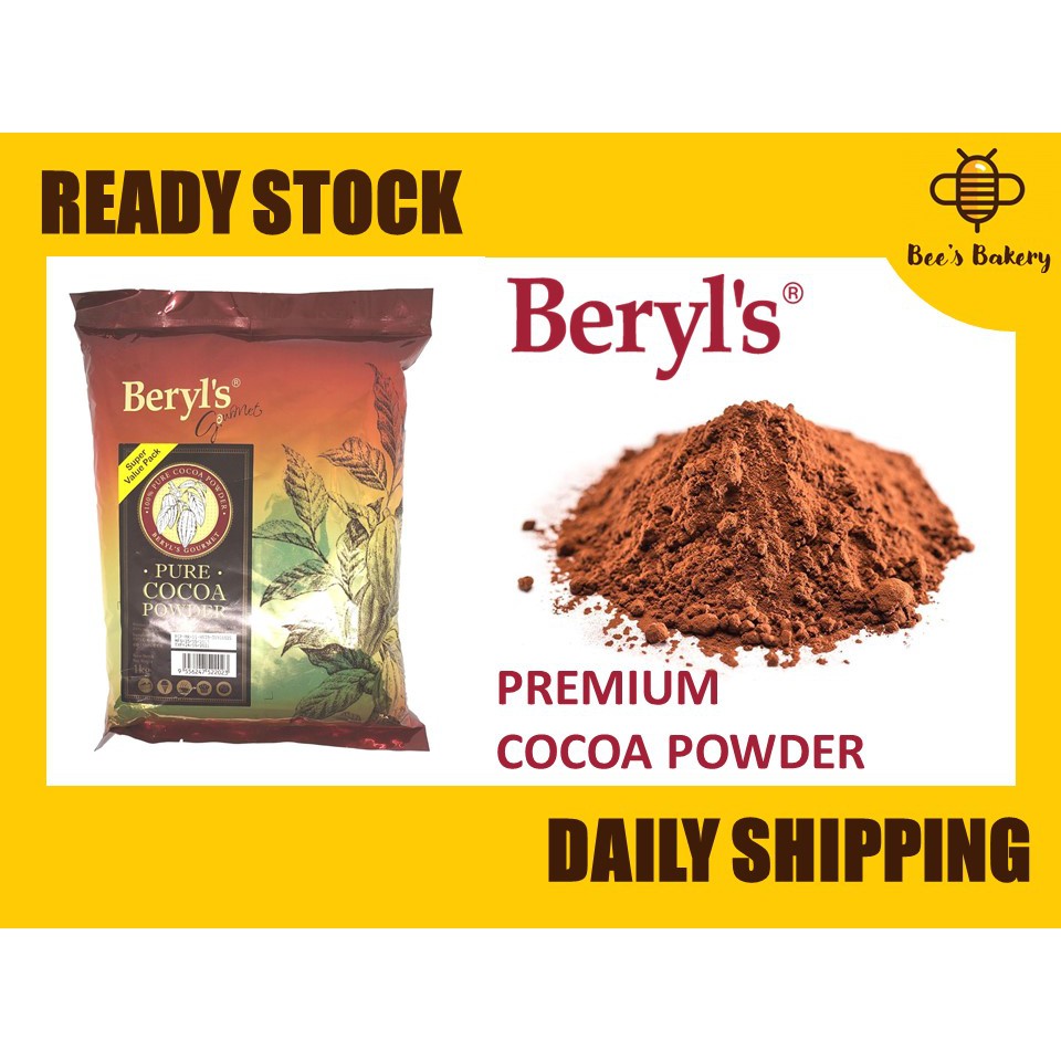 Beryl’s Premium Cocoa Powder 500g/1kg | Shopee Malaysia