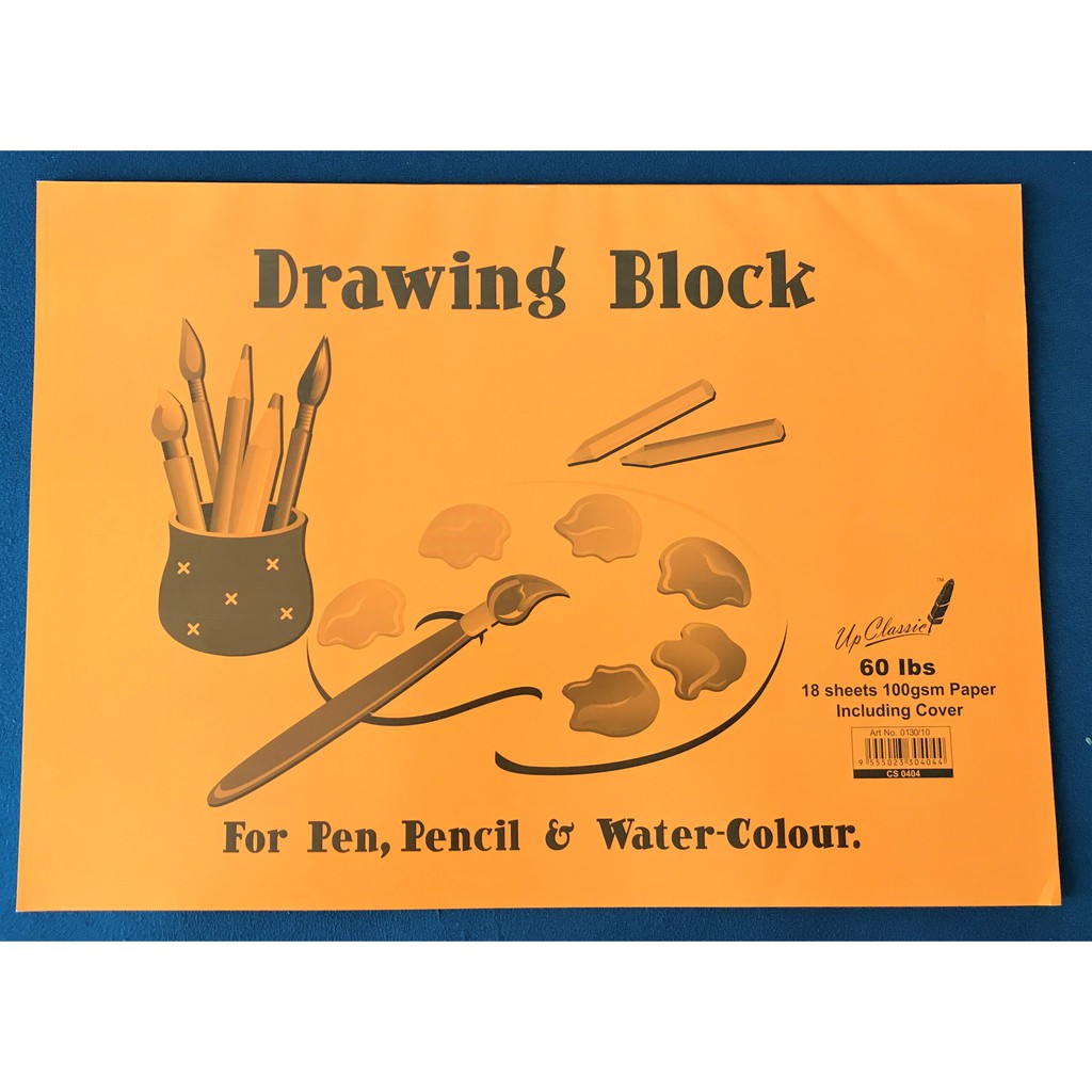 STUDENT B4 DRAWING BLOCK / BUKU KERTAS LUKISAN 100 GSM (18 SHEETS ...