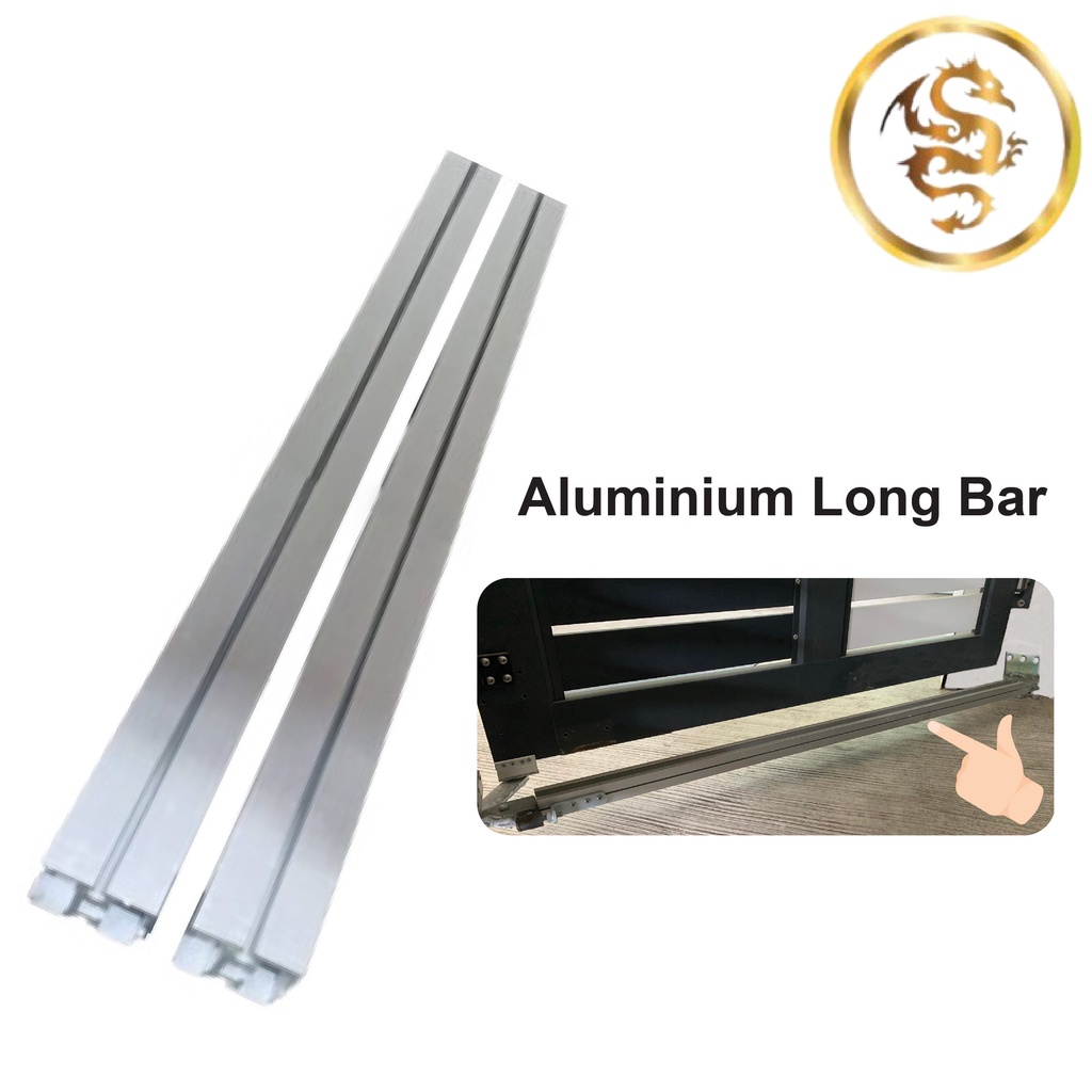TRACKLESS AUTO GATE SYSTEM PART / ALUMINIUM LONG BAR TRACK 1300MM ...