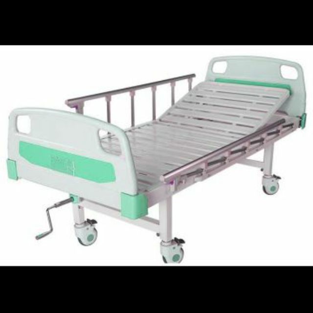Katil Hospital Manual Single Function + Tilam | Shopee Malaysia