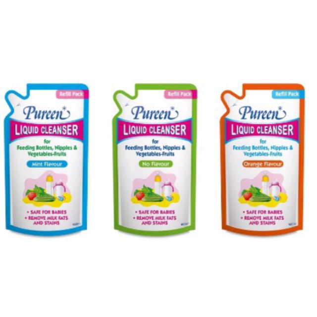 PUREEN- Liquid Cleanser 600ml REFILL ( ASSORTED FLAVOR) | Shopee Malaysia