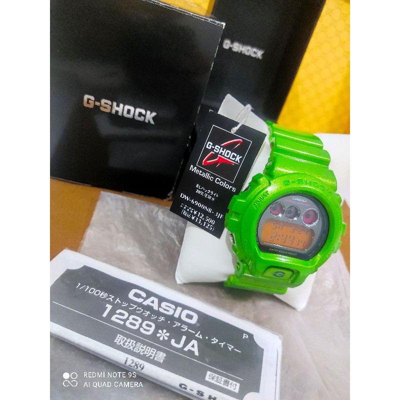 GSHOCK DW6900 NB3 HULK 1289 | Shopee Malaysia