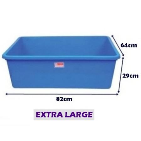 Big Plastic Basin / Tray / Storage / Fish Tank / Tangki ikan / Bakul ...