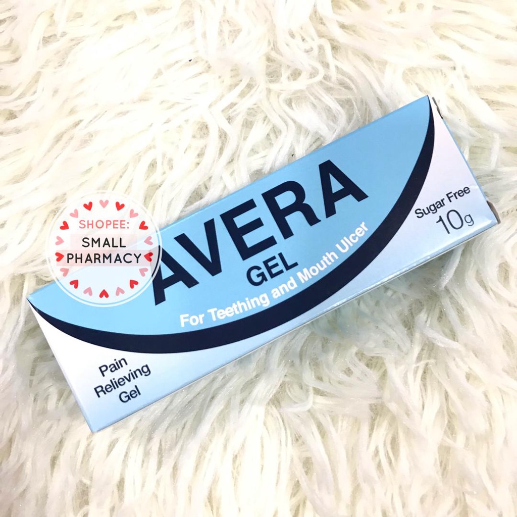 Avera Gel For Teething & Mouth Ulcer ( sugar free ) Pain Relieving Gel ...