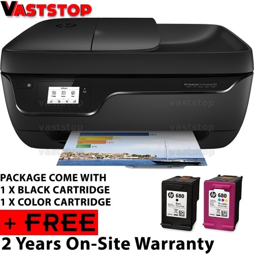 HP 3835 Deskjet ink Advantage All-In-One Printer (BLACK+COLOR INK ...