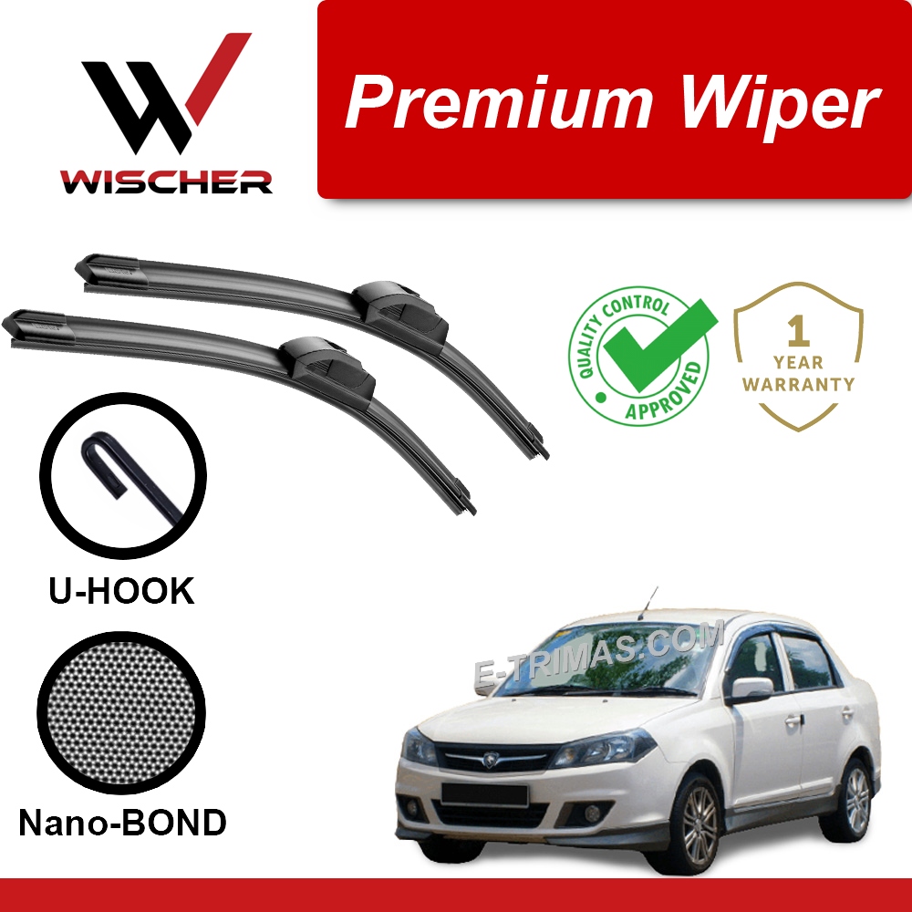 Proton Saga Blm FLX New 17 2008 - 2019 Original Wischer Nano-BOND Wiper ...
