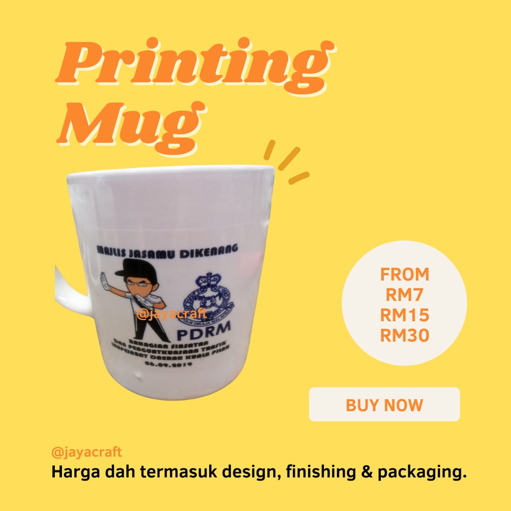 CUSTOM MUG PRINTING VIA SUBLIMATION OR WATER TRANSFER OR HEAT PRESS ...