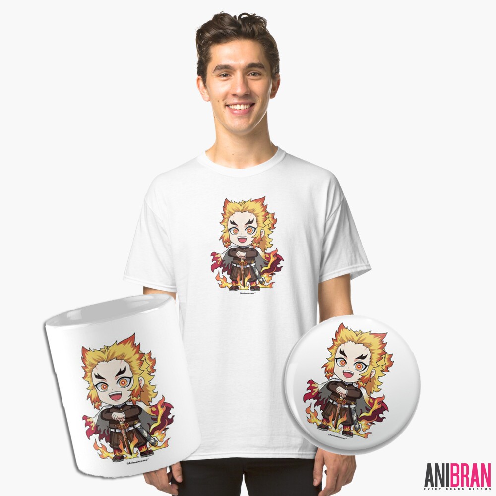 Demon Slayer: Kimetsu No Yaiba Rengoku Kyojuro Anime Doujin merchandise ...