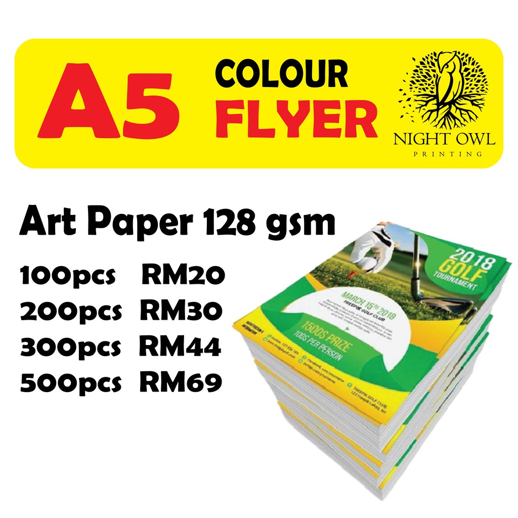 Night OWL Printing, Online Shop | Shopee Malaysia