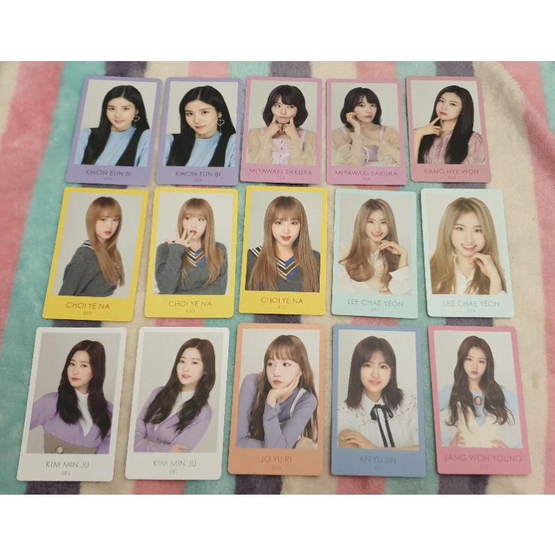 IZONE IZ*ONE Japan Photocards (1st Fan Meeting) | Shopee Malaysia