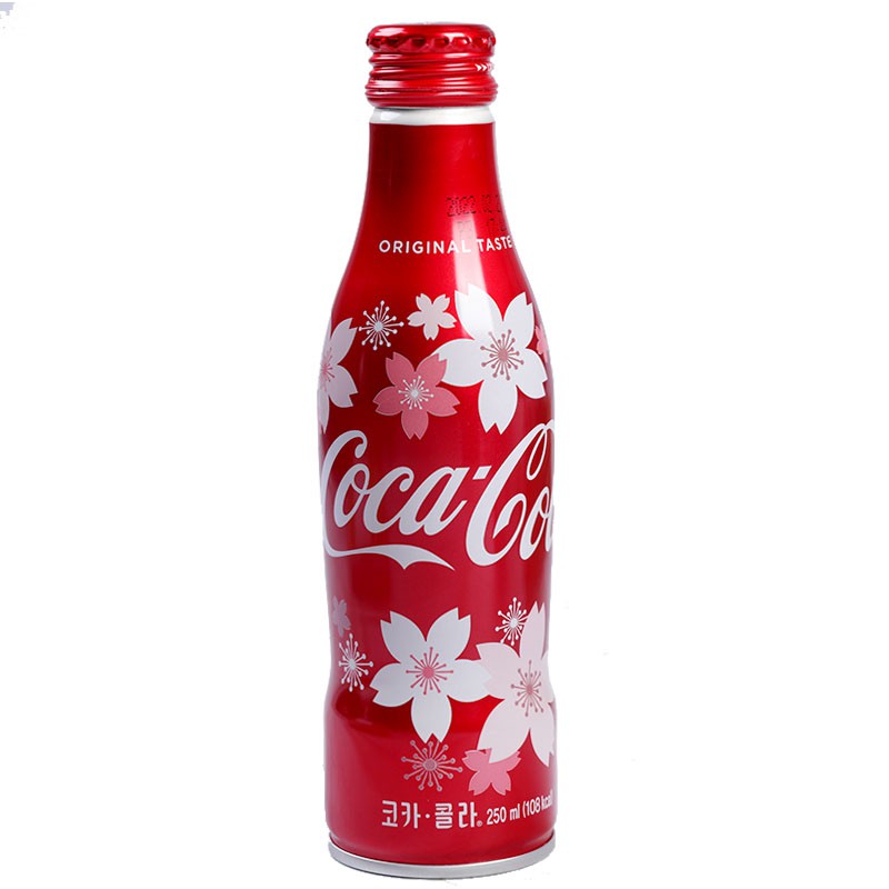 Coca Cola Korea Cherry Blossom 2020 Limited Edition Bottle | Shopee ...