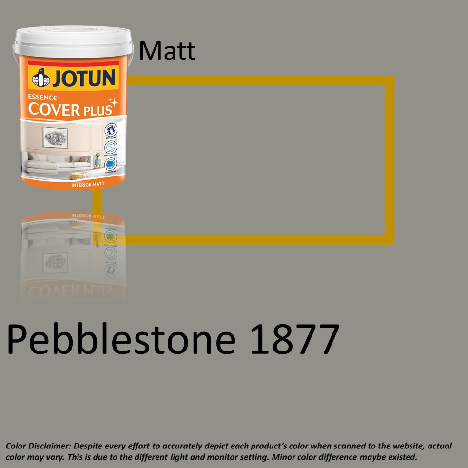 Jotun Paint 5L Essence Cover Plus Matt - 1877 Pebblestone / wall paint ...