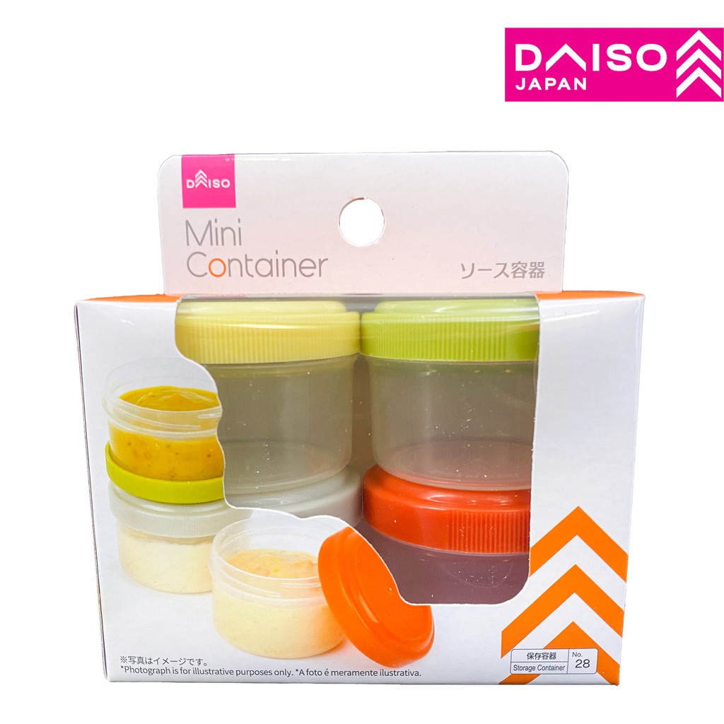 DAISO No-28 Mini Container Set | Shopee Malaysia