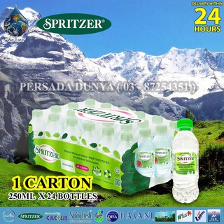 SPRITZER Mineral Water (250ml x 24 Bottles x 1 Carton) | Shopee Malaysia