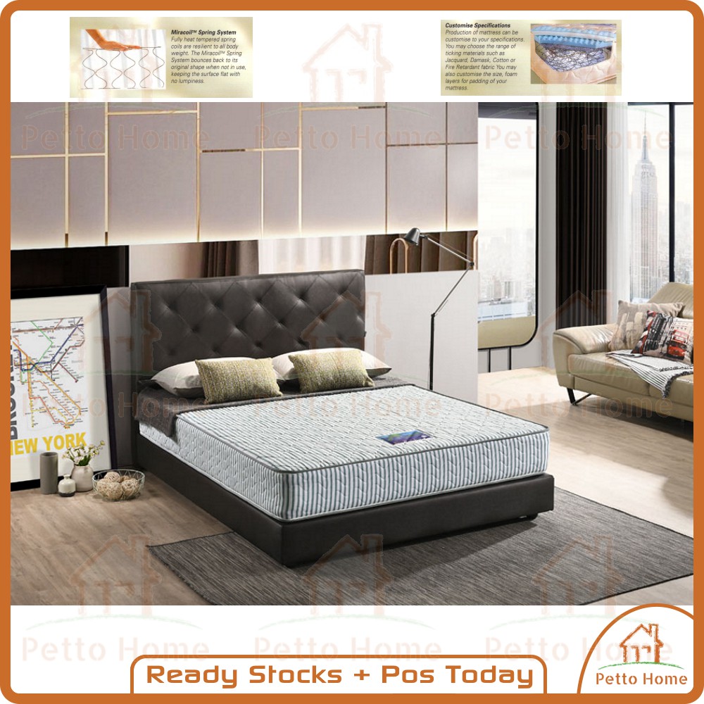 Dreamland Sleepmaker Miracoil Spring System Mattress Tilam Hotel ...