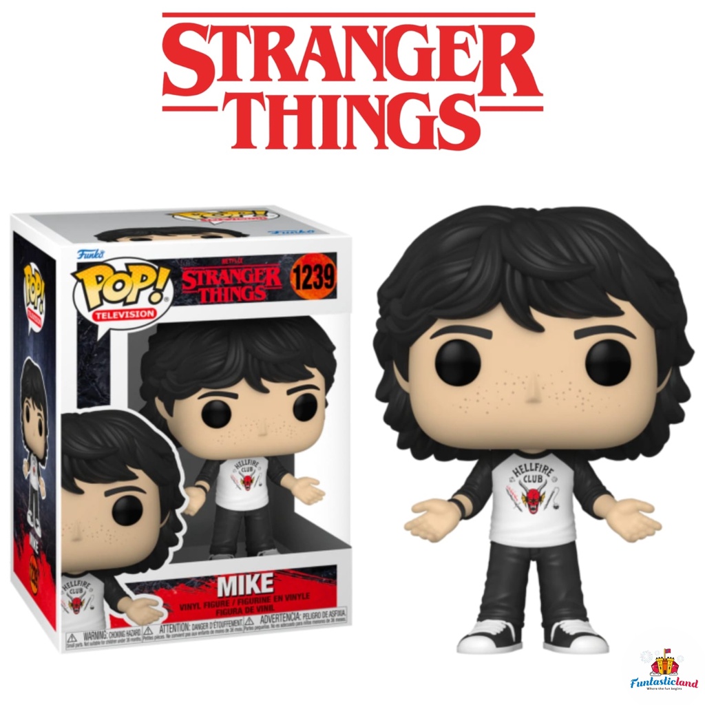 Original Funko POP! Season 4 Television Stranger Things - Mike Wheeler ...