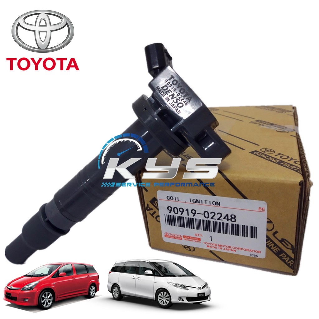 TOYOTA Genuine # IGNITION PLUG COIL # CAMRY ACV40,ESTIMA ACR50,WISH ... TOYOTA Genuine # IGNITION PLUG COIL # CAMRY ACV40,ESTIMA ACR50,WISH ...