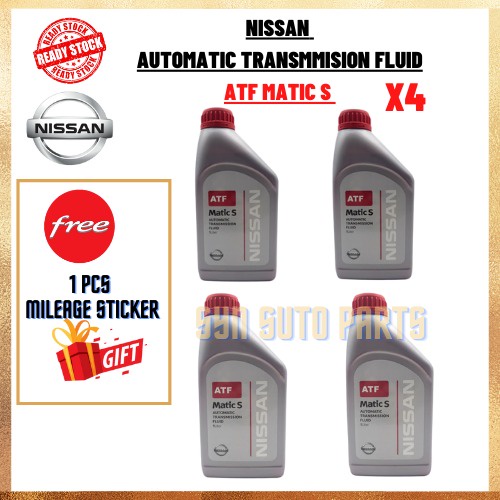 Nissan ATF Matic-S Matic S KLE24-00001 1L Auto Transmission Fluid OiL ...
