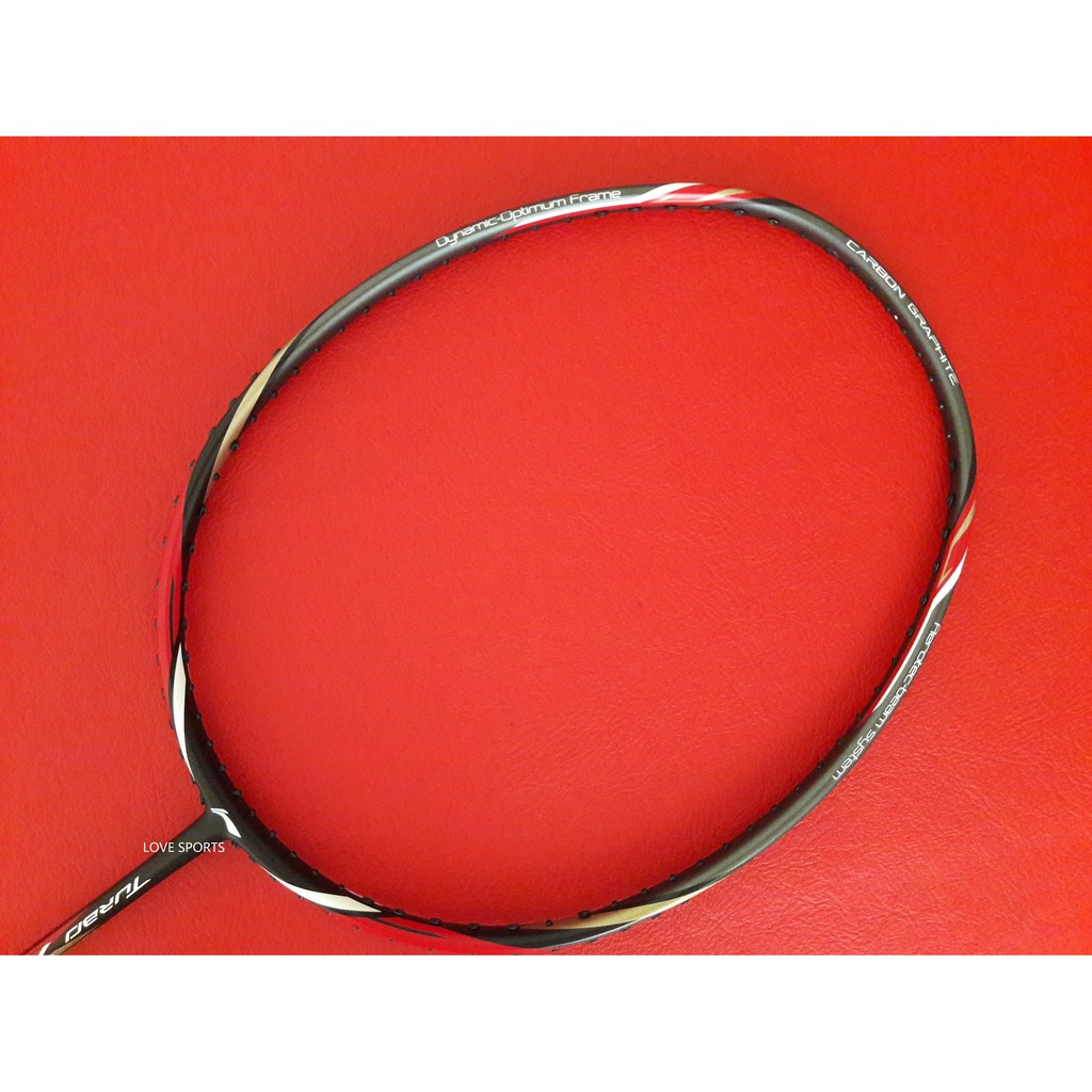 Li-Ning (ORIGINAL) Turbo X90 II Black Grey Badminton Racket 3U (Free ...