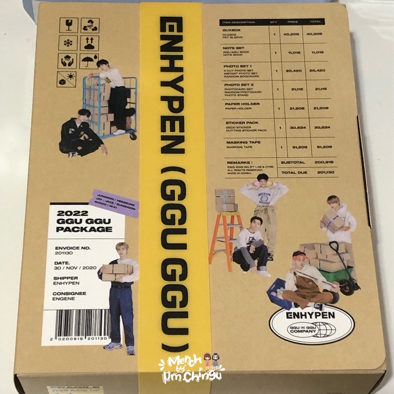 Sharing ENHYPEN Ggugu PACKAGE 2022 | Shopee Malaysia