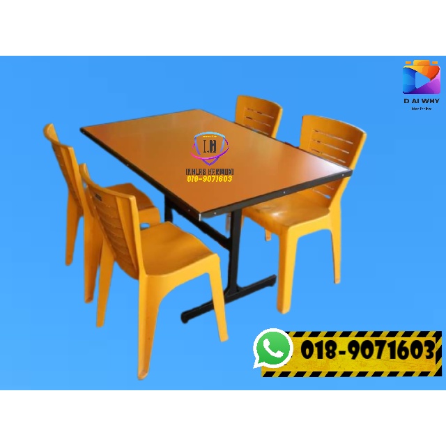 MEJA KOPITIAM/ MEJA KEDAI MAKAN/ MEJA RESTORAN | Shopee Malaysia
