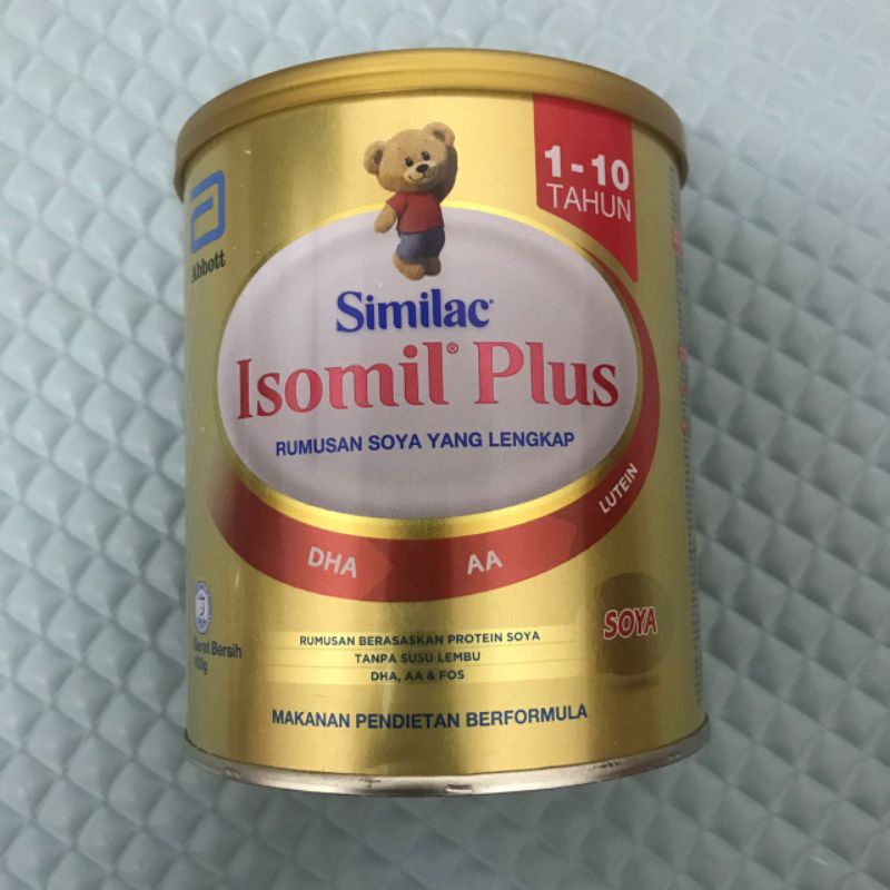 Abbott Isomil Soy 1-10 tahun 400g (Exp 04/2023) | Shopee Malaysia