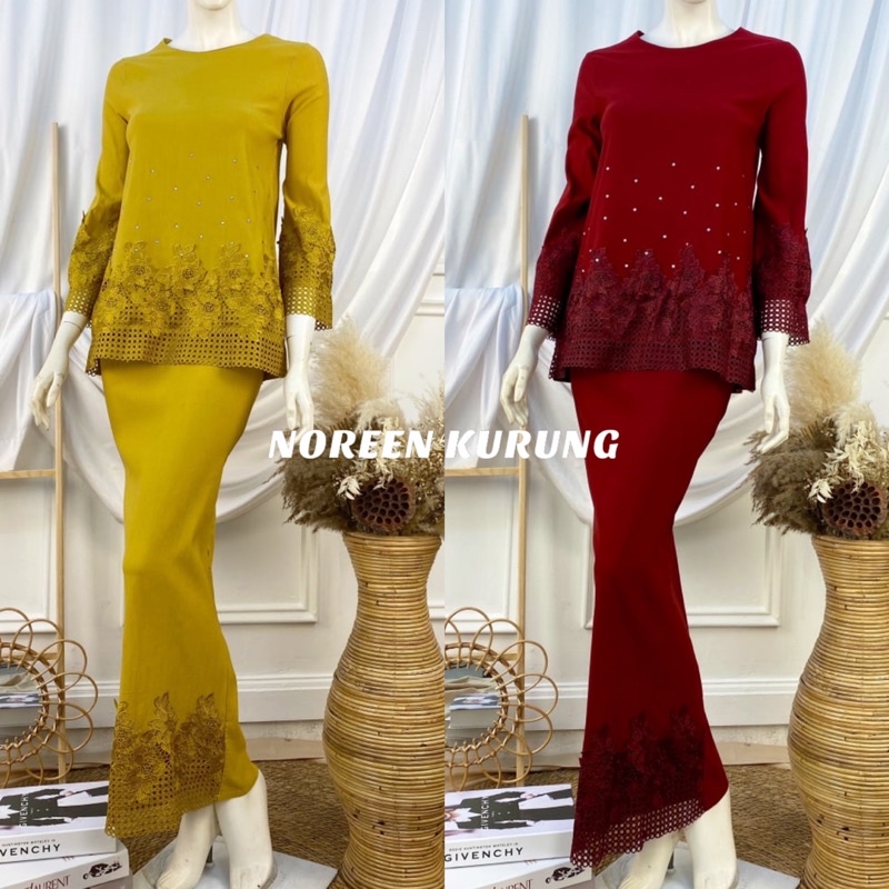 Noreen (S M L XL) Kurung Mini (Kurung Kedah) | Shopee Malaysia