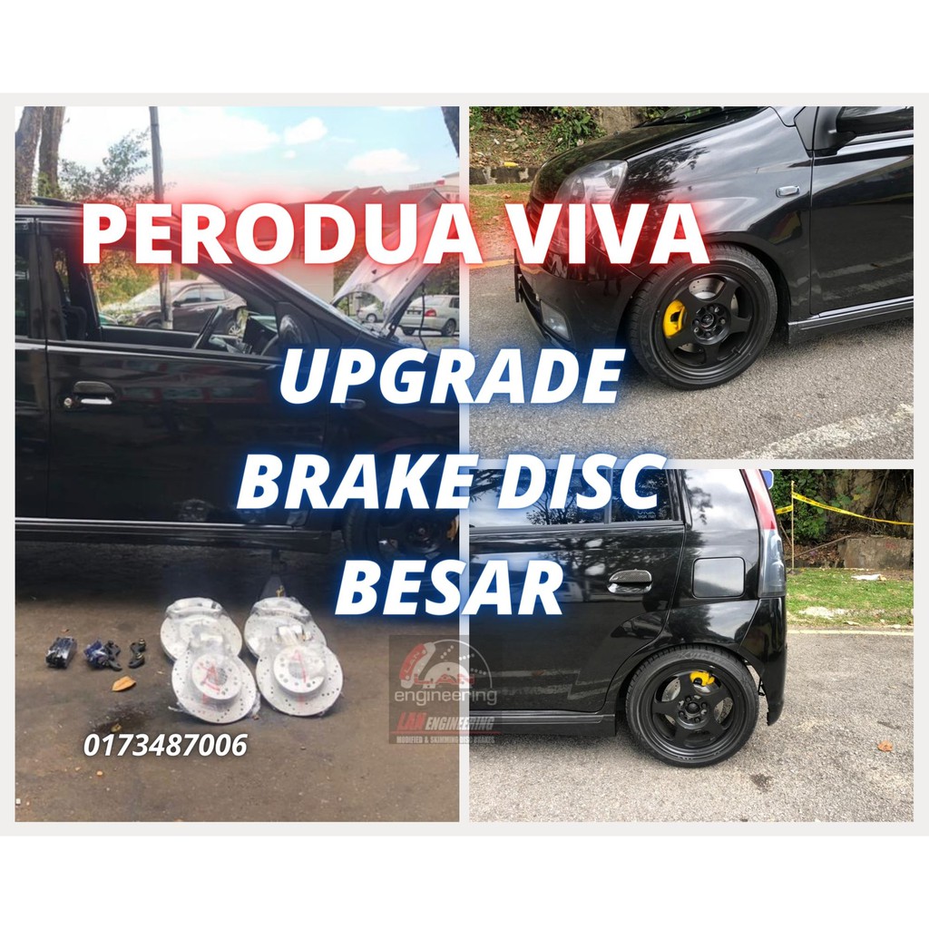 Perodua VIVA AVY Upgrade Brake Disc Besar (front) | Shopee Malaysia