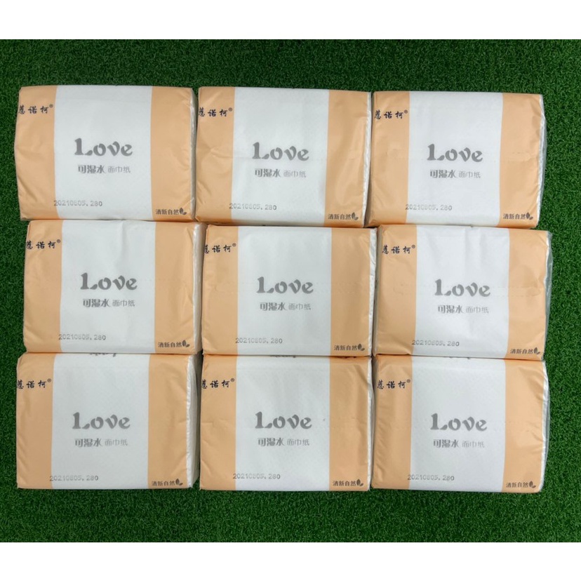 ( READY STOCK !!! ) Facial Tissue ( Love ) | Shopee Malaysia