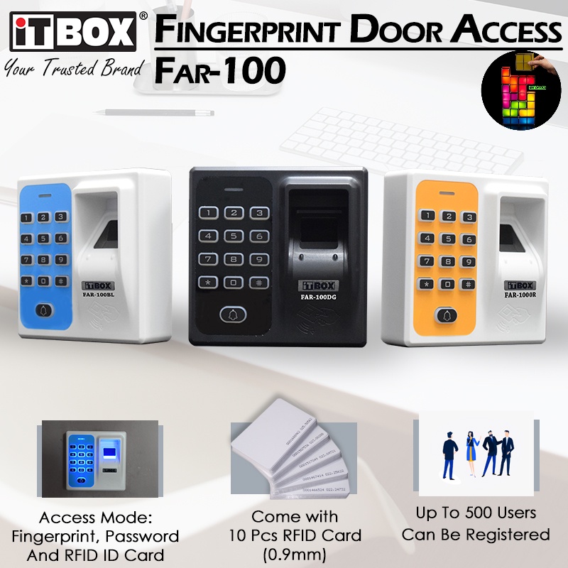 iTBOX FAR-100 Fingerprint Door Access System Door Access System Door ...