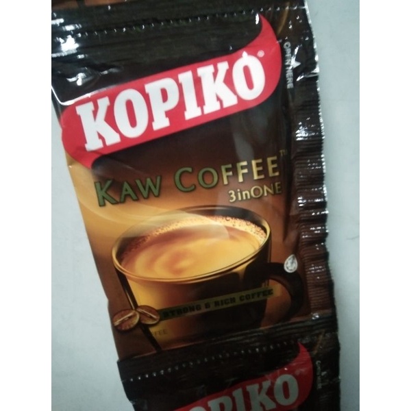 KOPIKO KAW COFFEE 3 IN ONE / KOPI KOPIKO / KOPI SEDAP - RM 1.50 / 1 SACHET. | Shopee Malaysia