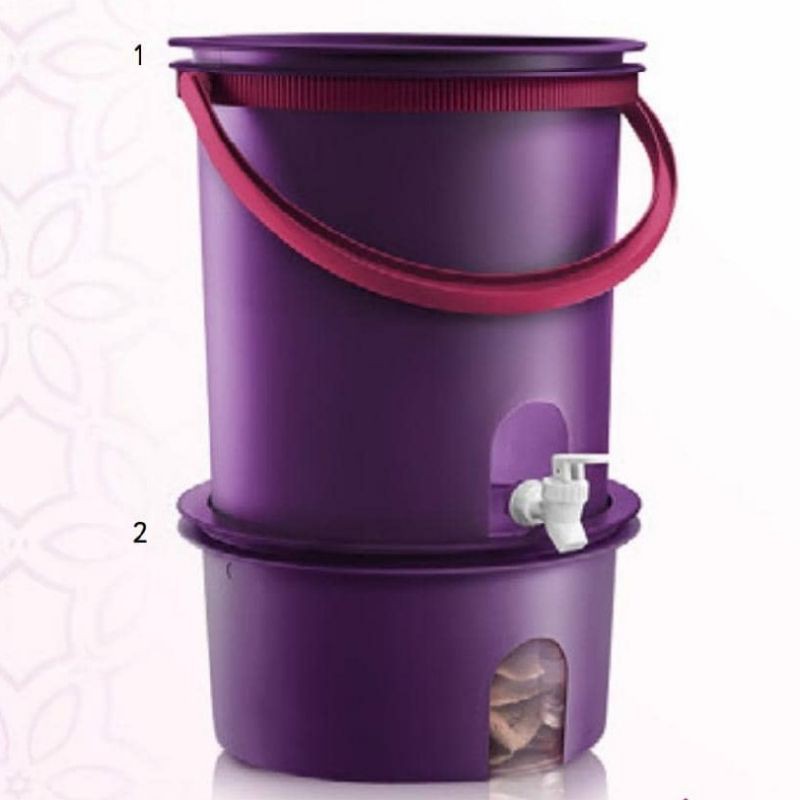 Tupperware Water Dispenser 14.5L and Canister 7L (2pcs) | Shopee Malaysia