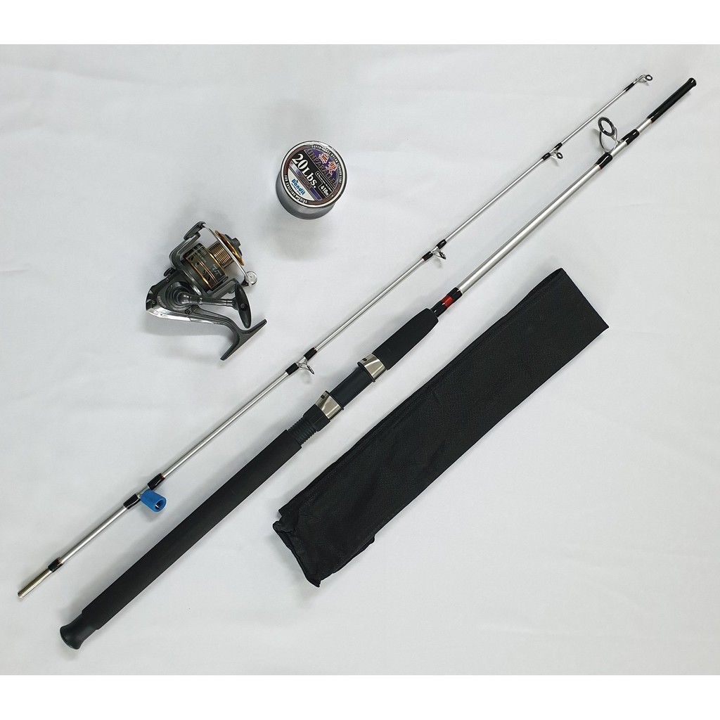 COMBO SET BANDIT EXTREME SPIINNING ROD 602+RUIJIN FISHING REEL EXB 4500 ...